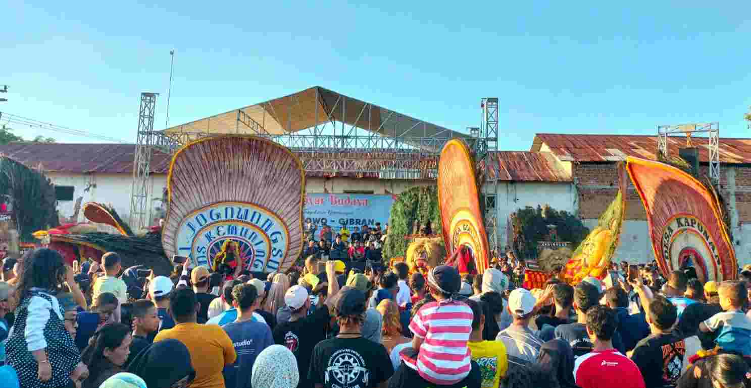 Tasyakuran Relawan Prabowo-Gibran di Ponorogo, Sediakan Makanan Gratis ...